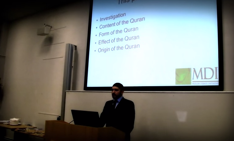 Lecture: Rule of the Book (The Miracle of the Quran) – Abdullah al Andalusi