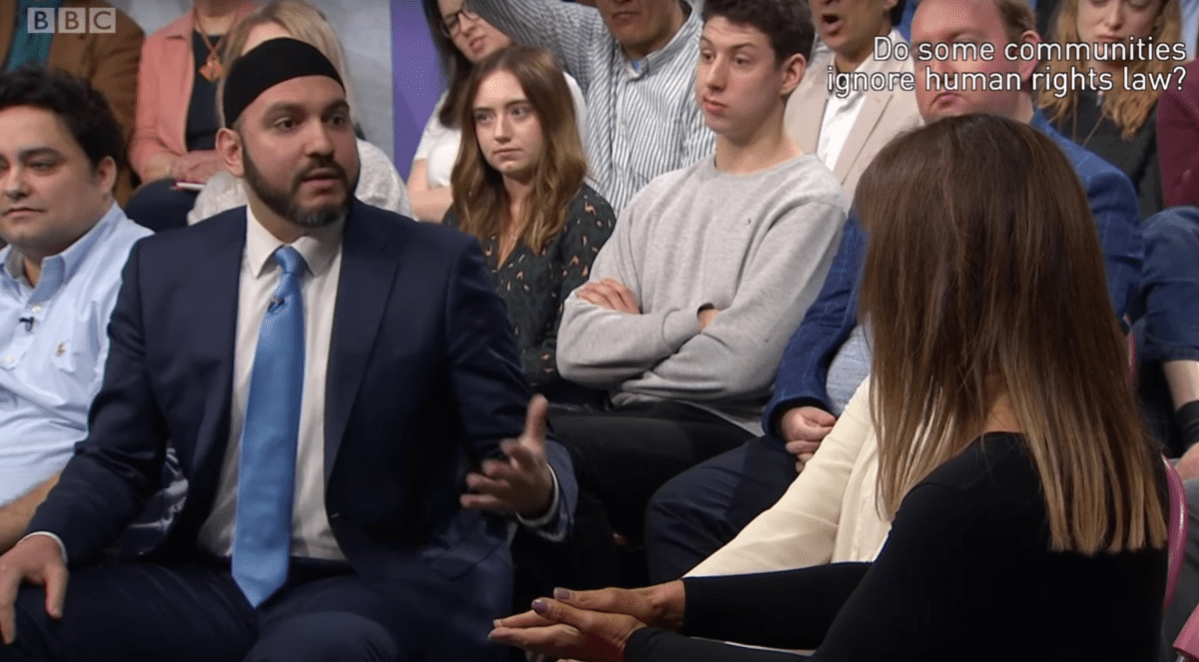 Presenting the Islamic position in a TV Debate with Nicky Campbell ...